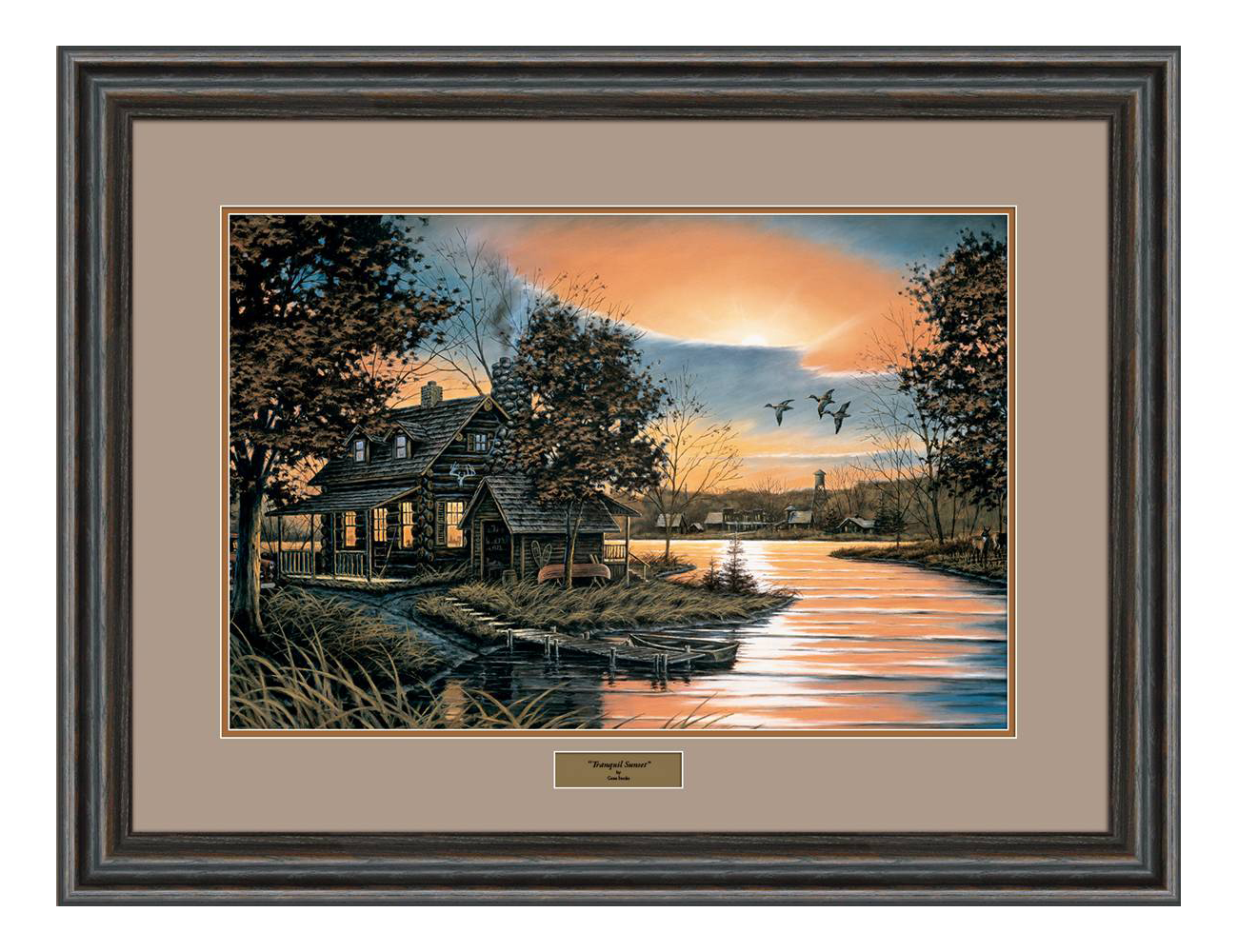 Gene Stocks Framed Artwork Tranquil Sunset | Bass Pro Shops